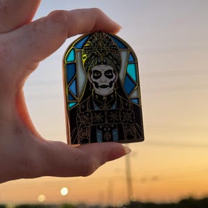 Limited Papa IV Copia Frater Fanmade Ghost Trio Stained Glass Pins 65 ...