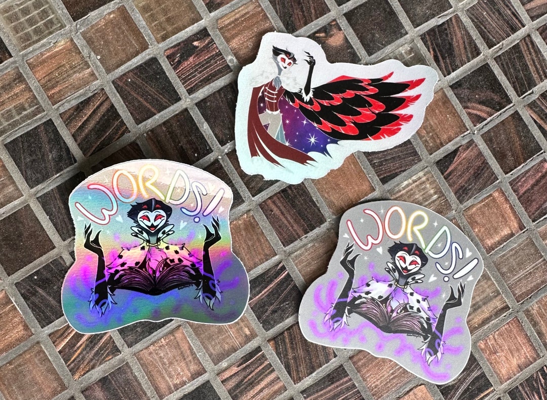 Stolas Helluva Boss Stickers Various Printed Finish Vinyl - Etsy