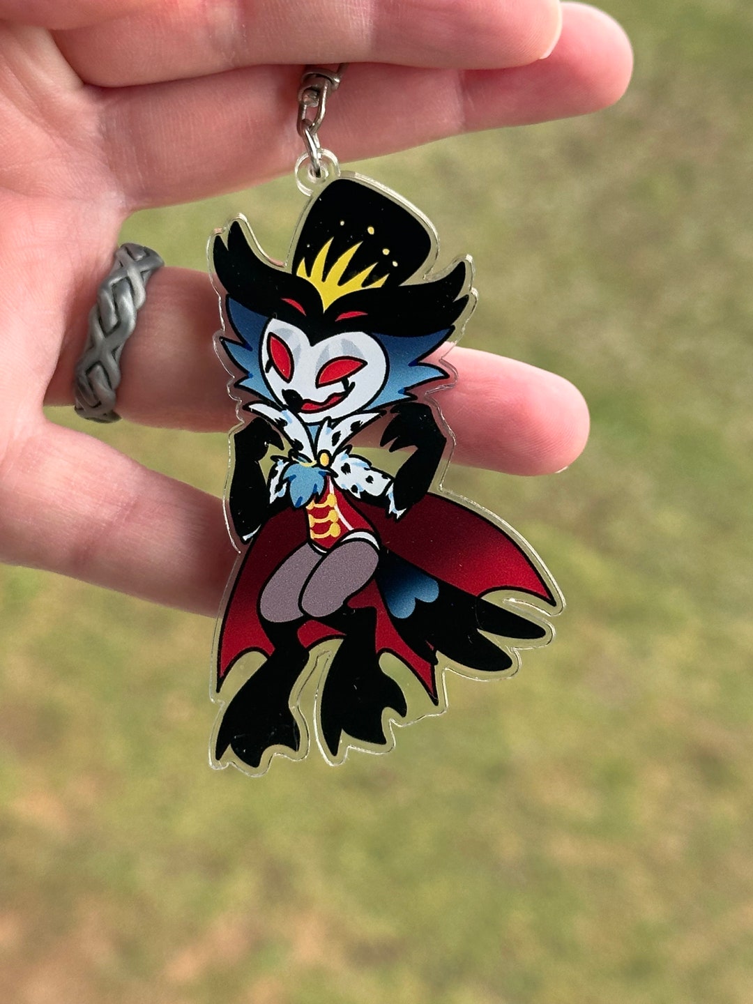 Chibi Stolas Helluva Boss Double-sided Acrylic Keychain 3 Inch - Etsy Chibi Stolas Helluva Boss Double-sided Acrylic Keychain 3 Inch - Etsy