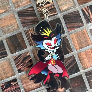 Chibi Stolas Helluva Boss Double-sided Acrylic Keychain 3 Inch - Etsy ...