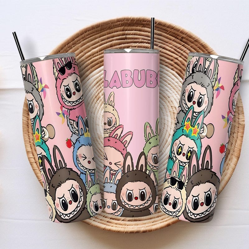 Labubu Water Bottles - Etsy