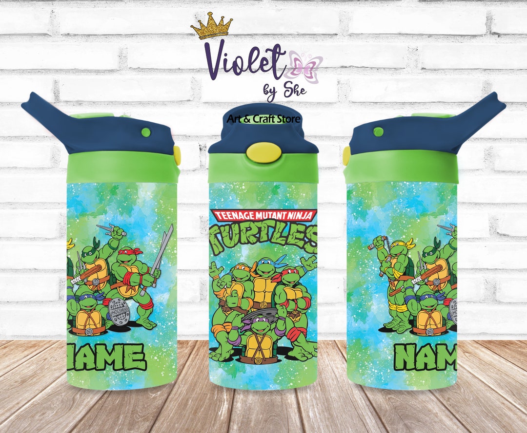 Ninjas Kids Bottle for Girls and Boys 12oz Birthday Gift With Name ...
