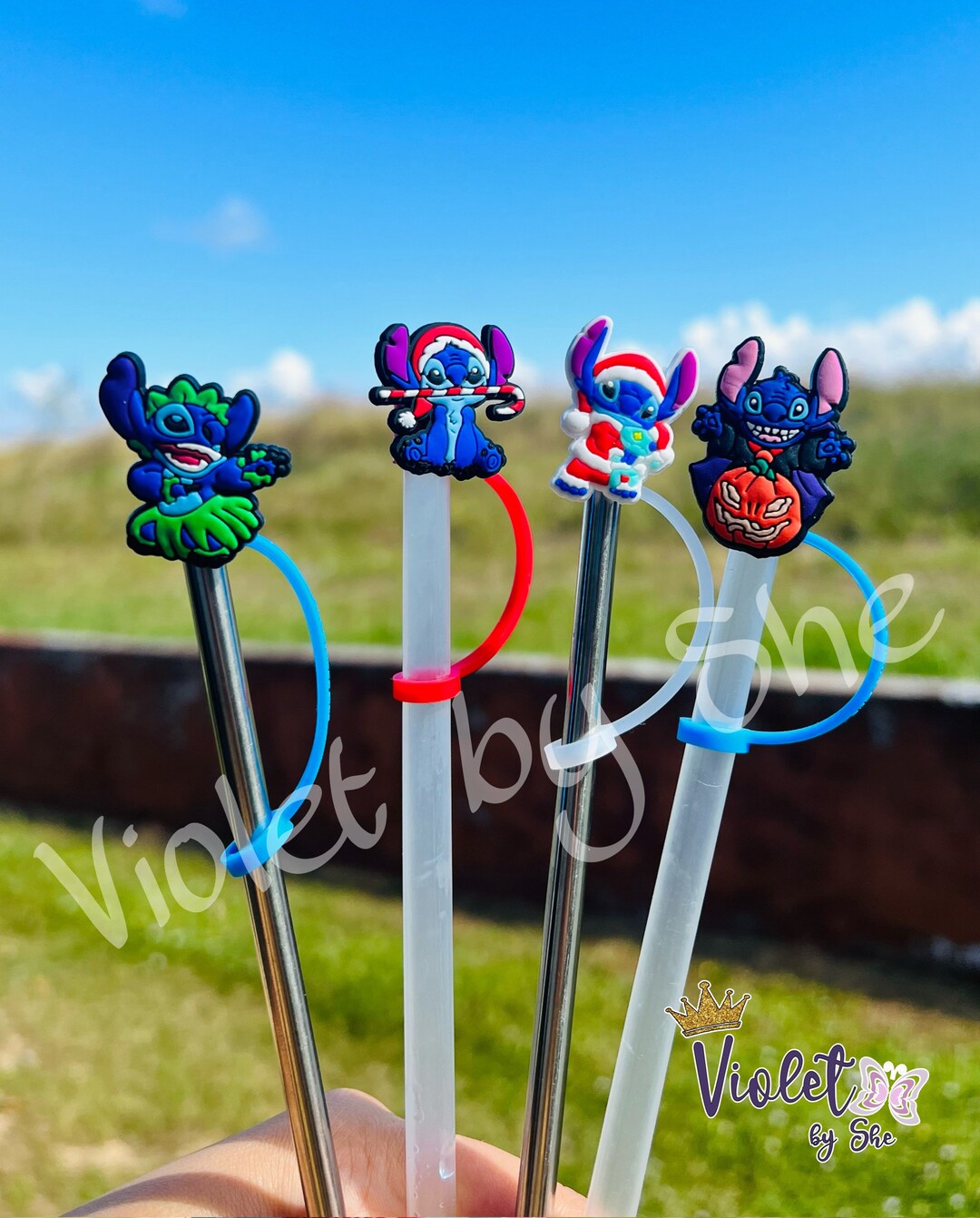 Straw Covers Various Designs Caps - Etsy