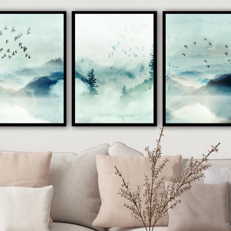 Misty Morning - Etsy