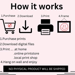 Pink Boho Printable Wall Art, Modern Nordic Pink Set of 3 Prints ...