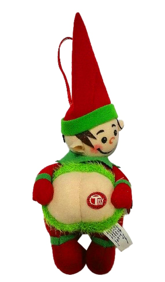 Funny Christmas Ornaments 2022 Farting Elf-red Christmas - Etsy