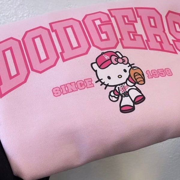 Pink Dodgers Sweater - Etsy