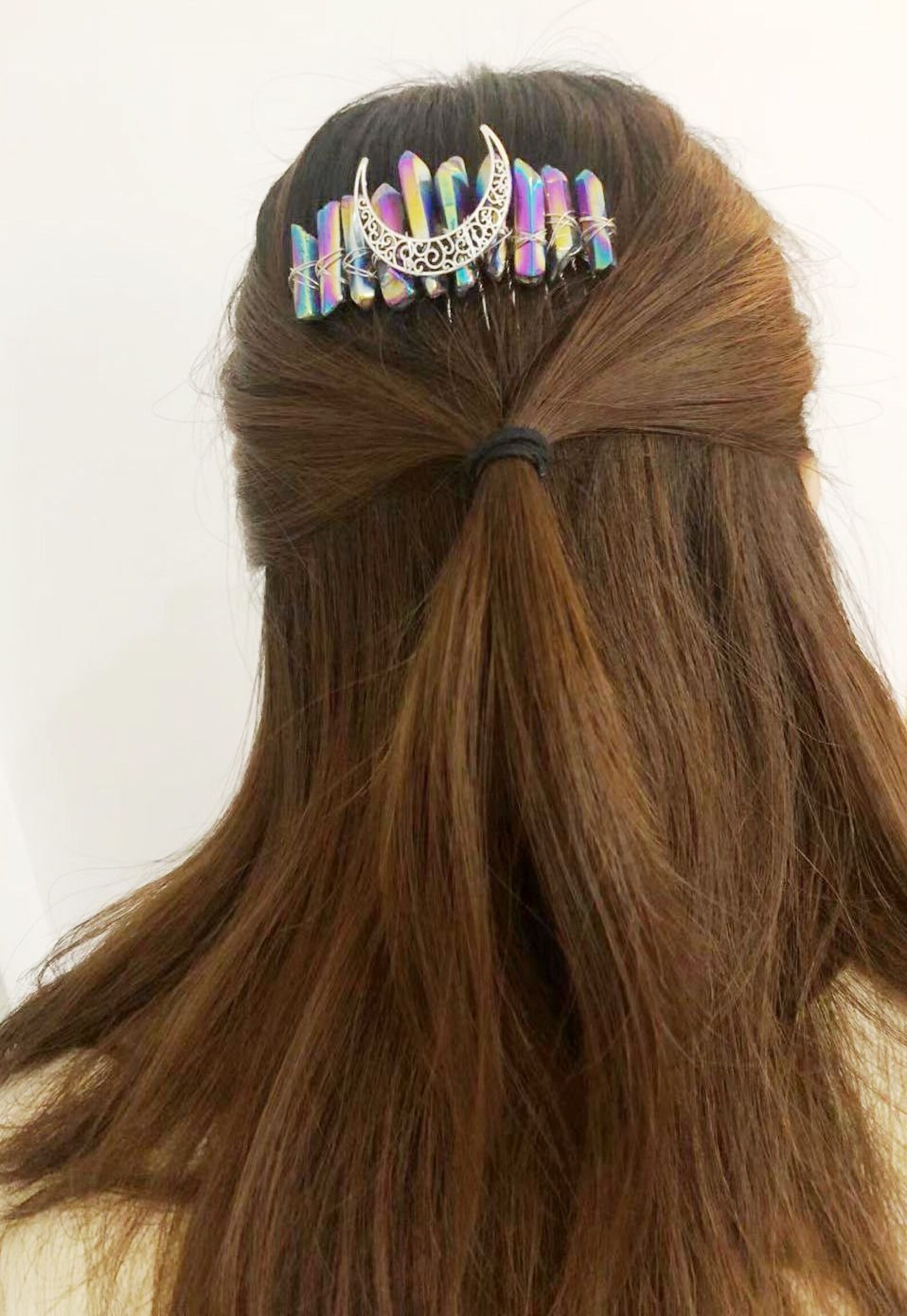 Crystal Hair Combquartz Hair Combboho Hair Combquartz Hair - Etsy