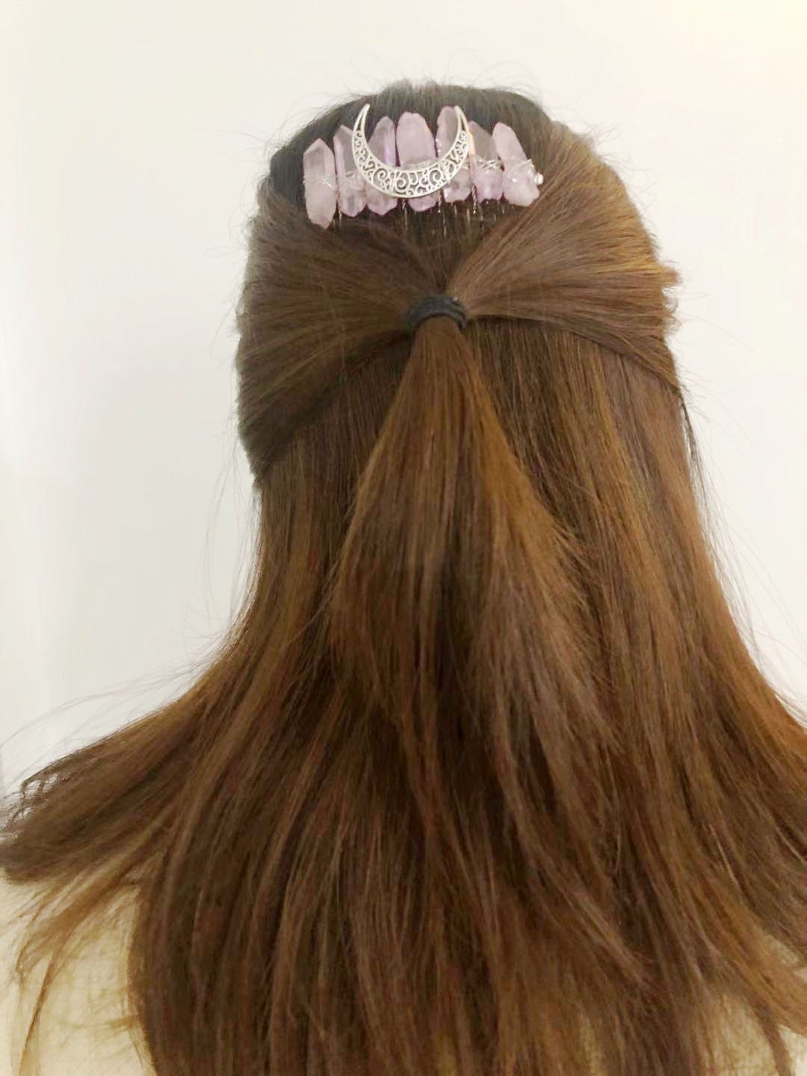 Crystal Hair Combquartz Hair Combboho Hair Combquartz Hair - Etsy