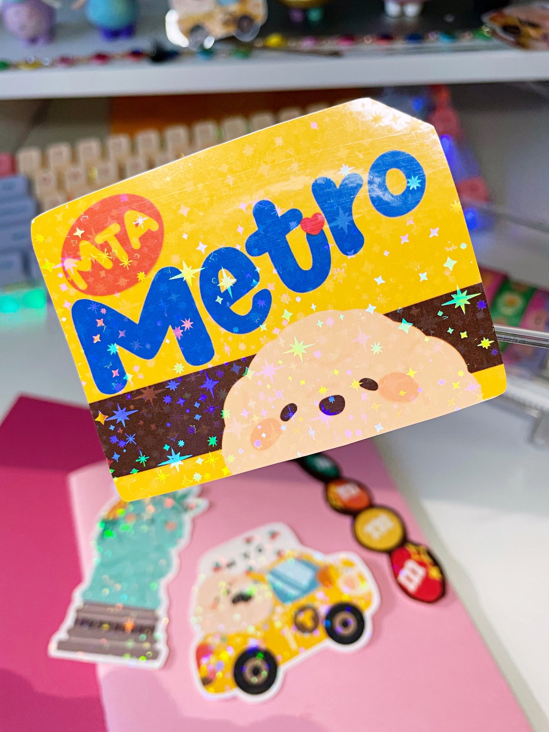 Metro Card Sticker, NYC Sticker, Travel Sticker, Decorate Sticker ...