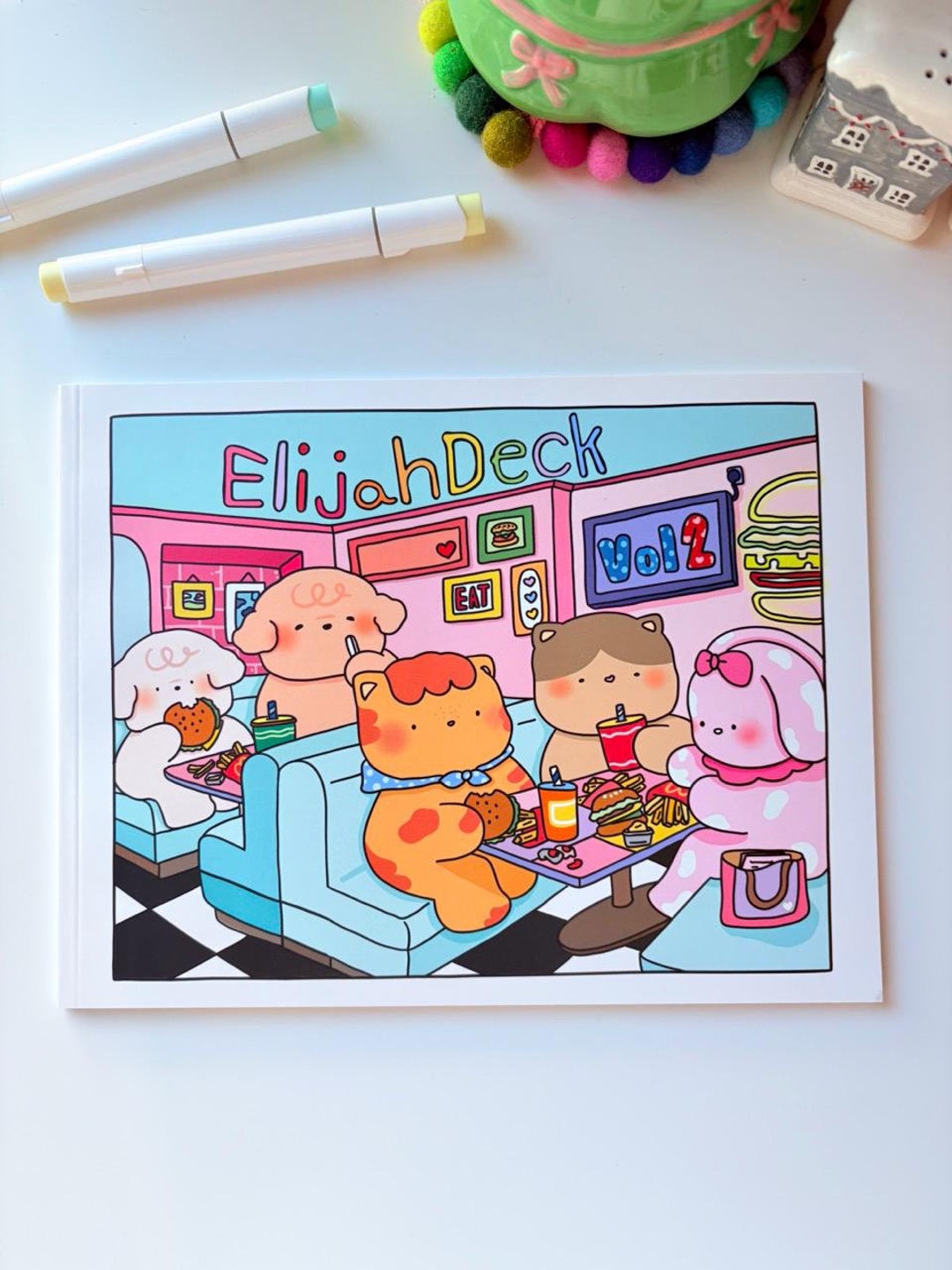 Coloring Book Vol.2 | Heavy Weight Cardstock - Etsy