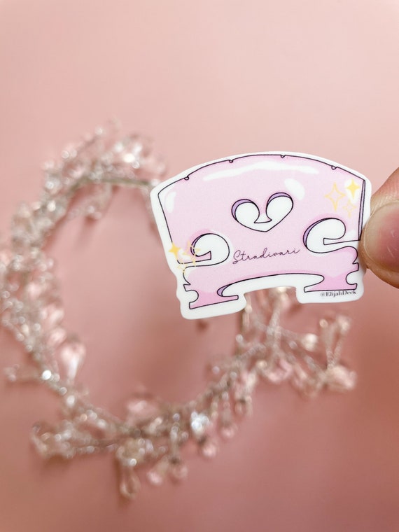 Stradivari Violin Viola Bridge Stickers Instrument Stickers | Etsy