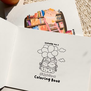 Coloring Book Vol.1 Heavy Weight Cardstock - Etsy