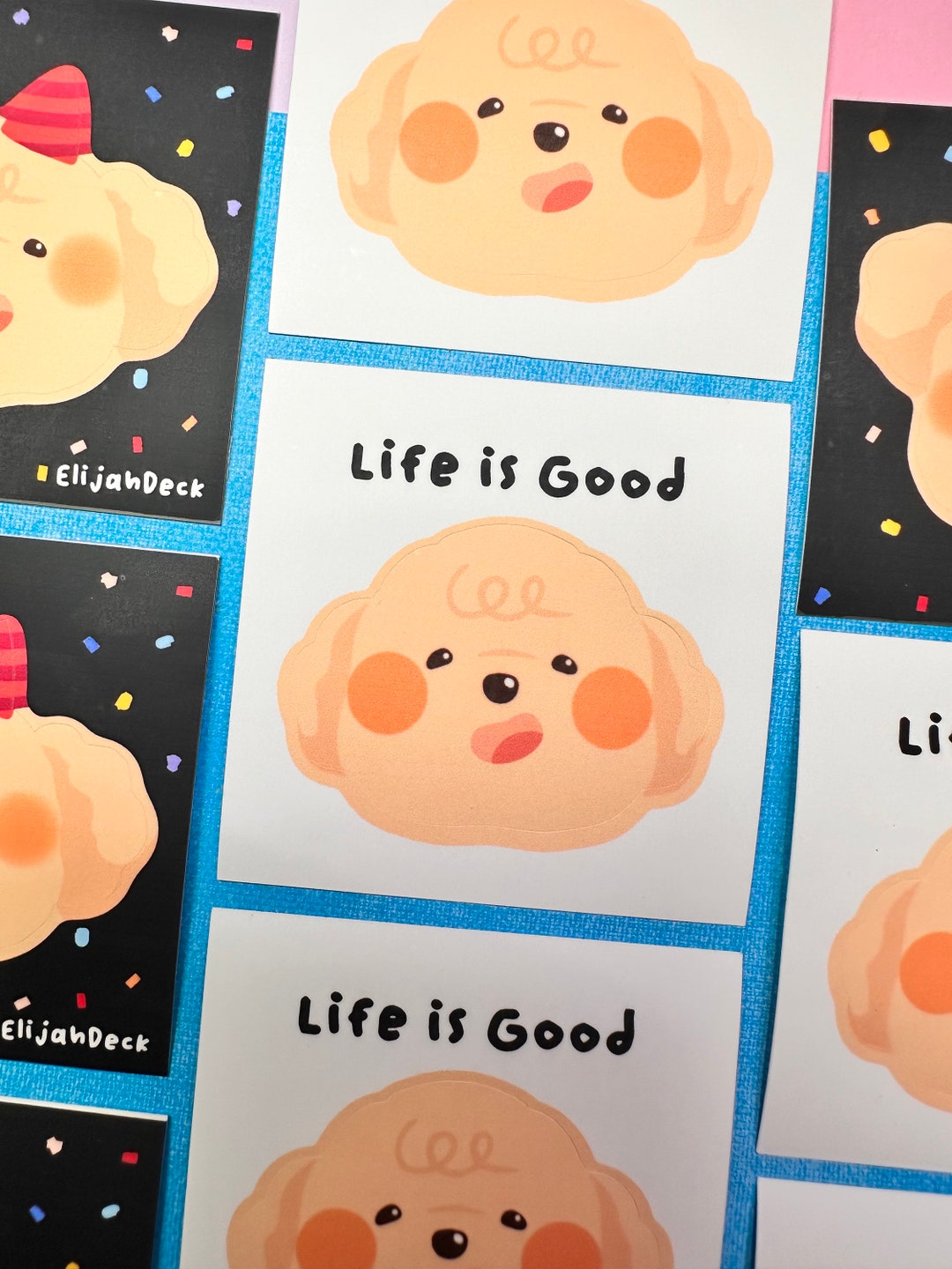 Life is Good Sticker, Smile Sticker, Cute Sticker, Planner Sticker ...