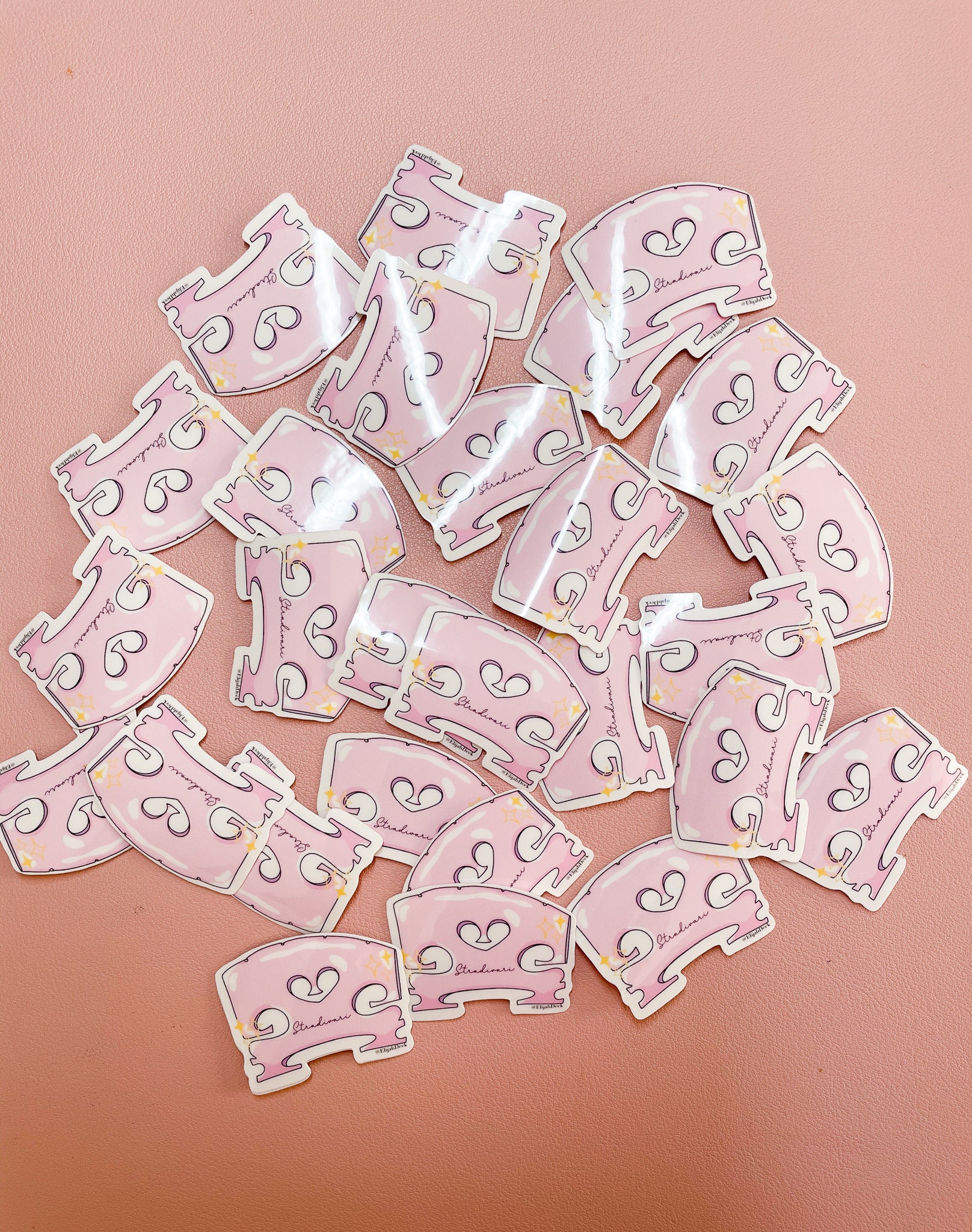 Stradivari Violin Viola Bridge Stickers Instrument Stickers | Etsy