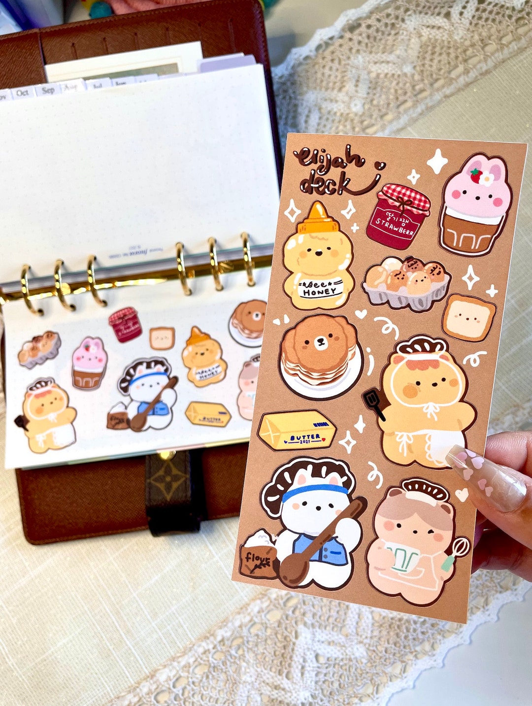 Baking Class 101 | Sticker Sheet | Matte - Etsy