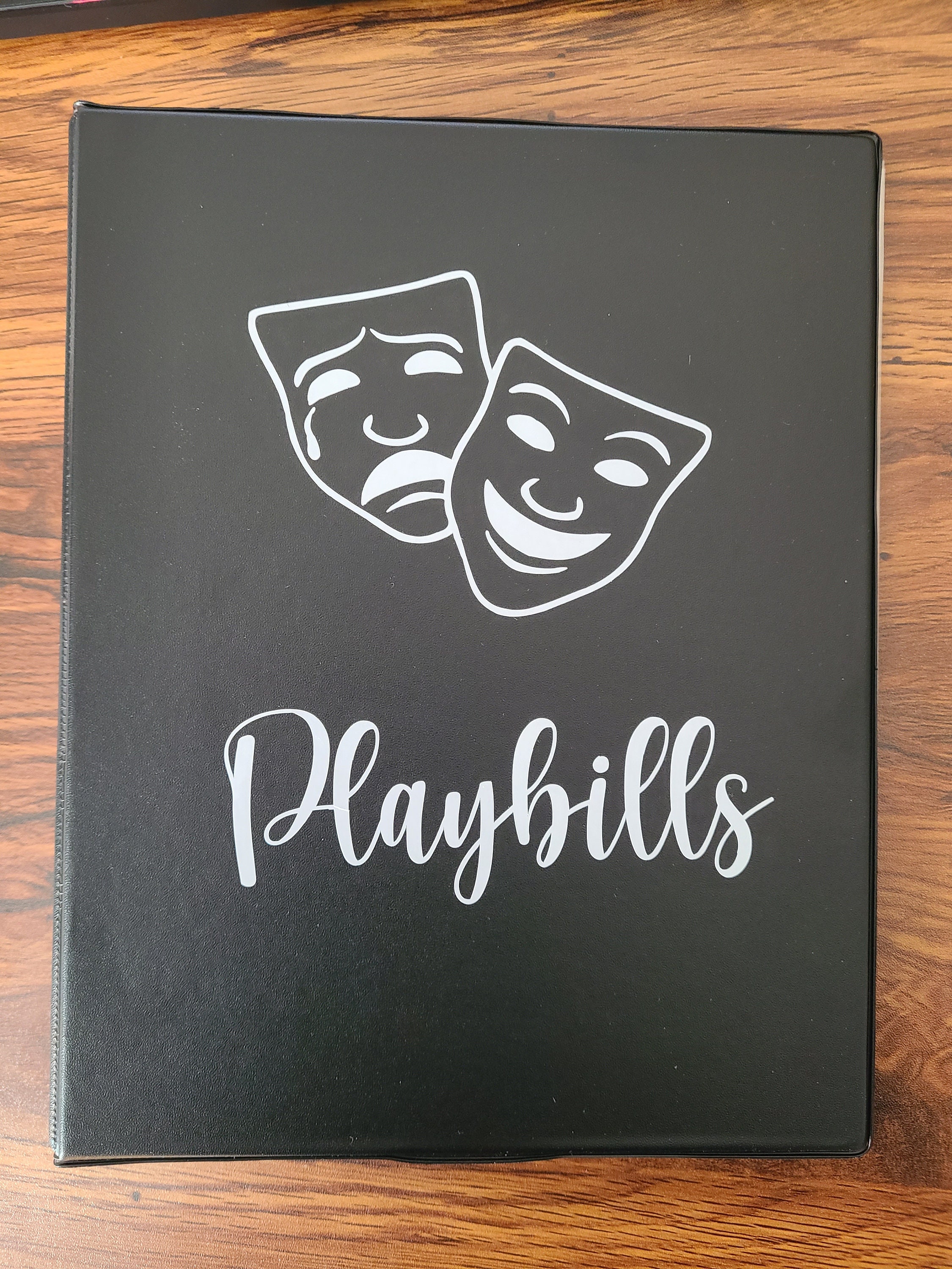 Custom Playbill/theatre Program Binder - Etsy