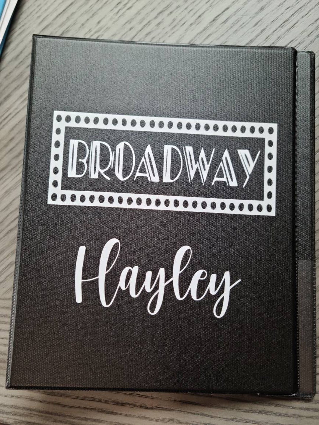 Custom Playbill/theatre Program Binder - Etsy