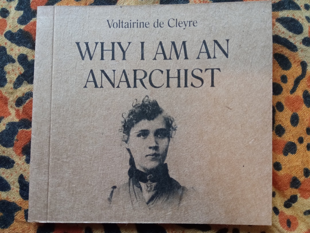 Why I Am an Anarchist by Voltairine De Cleyre - Etsy