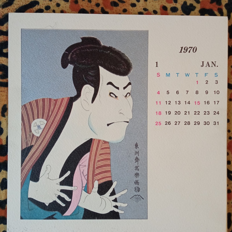 Calendario 1970 - Etsy México