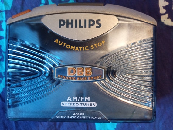 Philips Walkman AQ6591 Stereo Radio Cassette Player With - Etsy