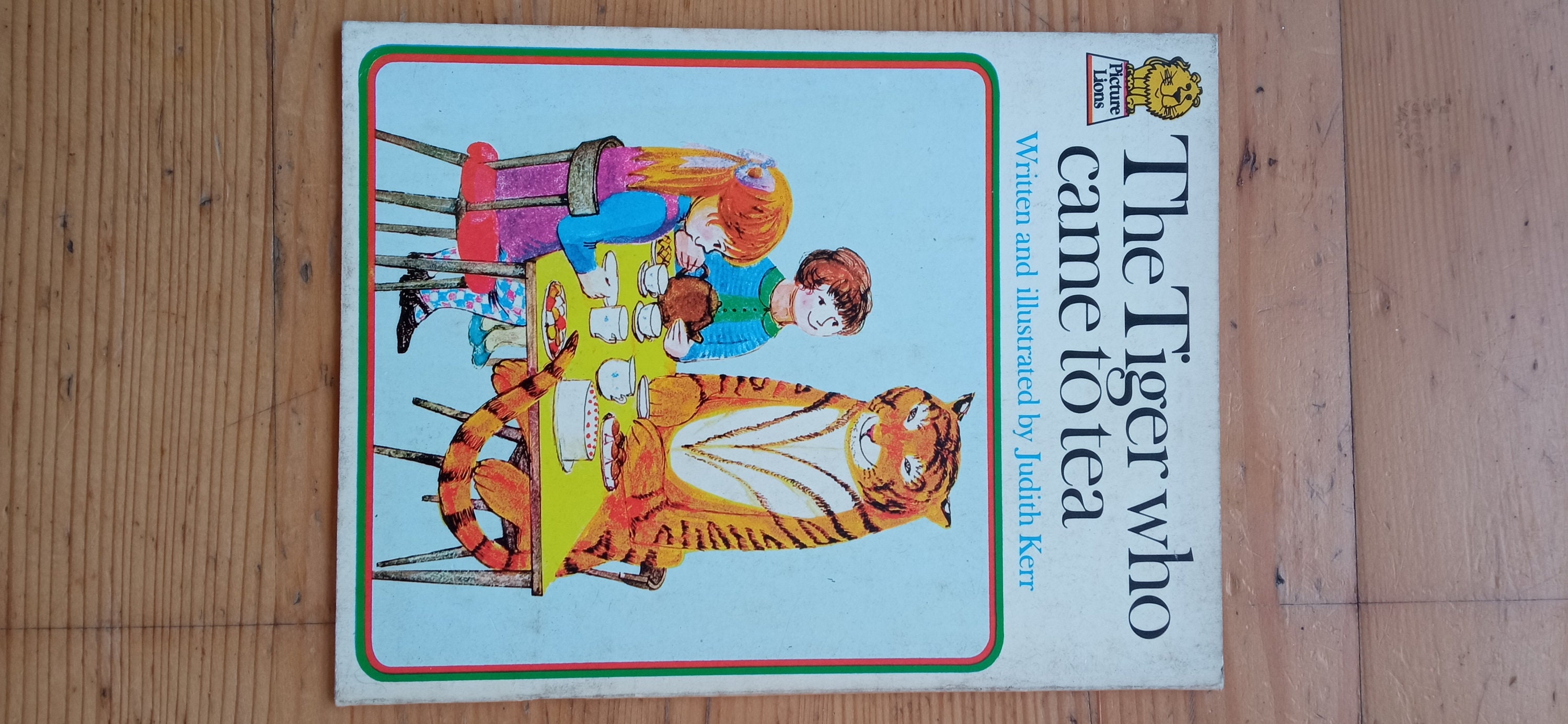 Vintage Picturebook the Tiger Who Came to Tea, 1973, William Collins ...