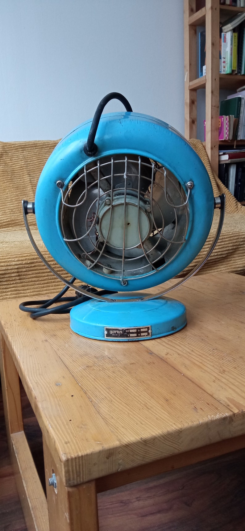 Vintage Electric Fan Heater, 1950s, Industrial Design, Made by Factory ...