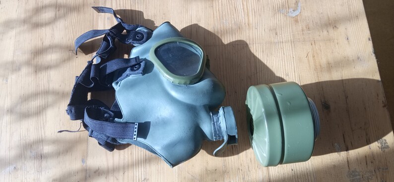 Gas Mask MC.1 Yugoslav Made in Original Shoulder Bag lični - Etsy