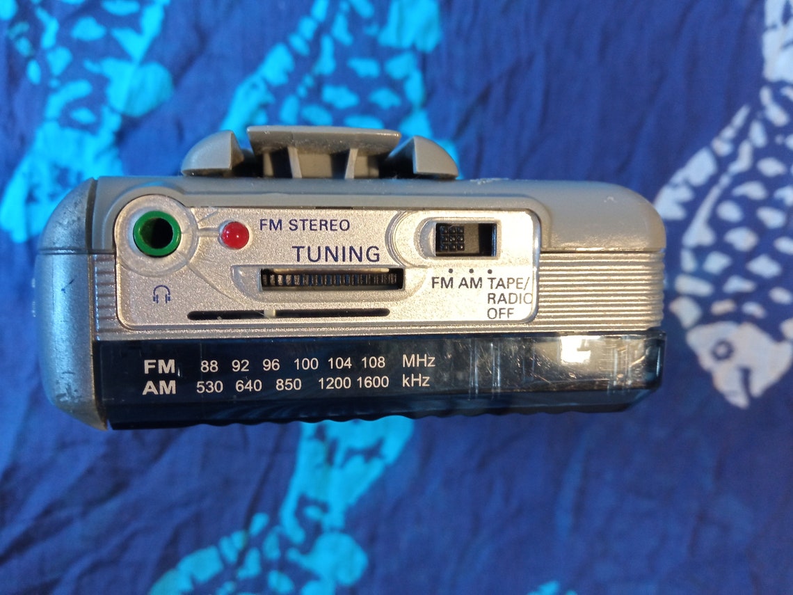 Philips Walkman AQ6591 Stereo Radio Cassette Player with | Etsy