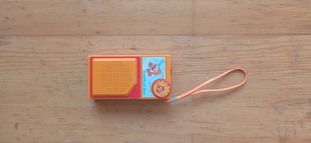 Vintage Care Bears Radio, Tenderheart Bear, 1980s - Etsy
