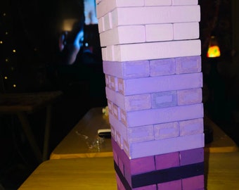 Custom Jenga Game - Etsy
