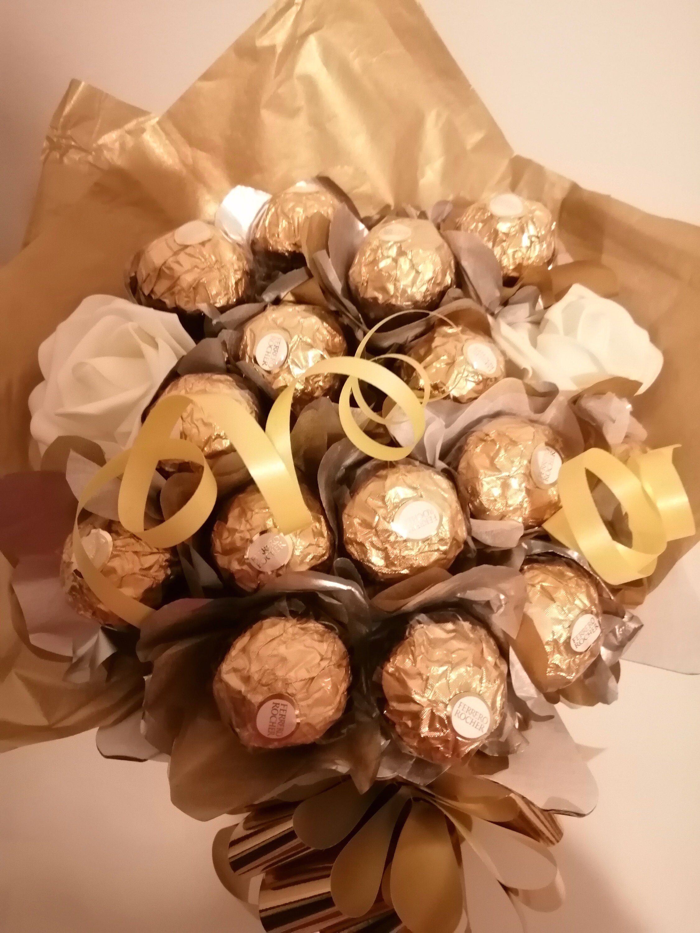 Luxury Ferrero Rocher Chocolate Bouquet Hamper Gift - Etsy