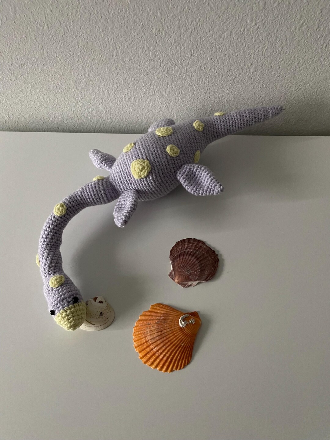 A Plesiosaur Stuffed Animal: Martin the Sea Dinosaur Toy - Etsy
