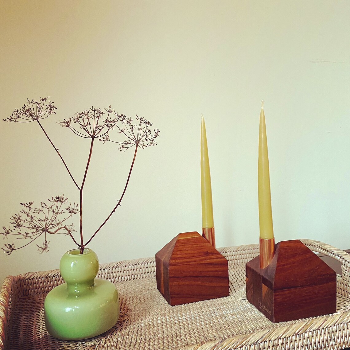 Hygge Hip House With Shiny Copper Topper Made With Upcycled - Etsy