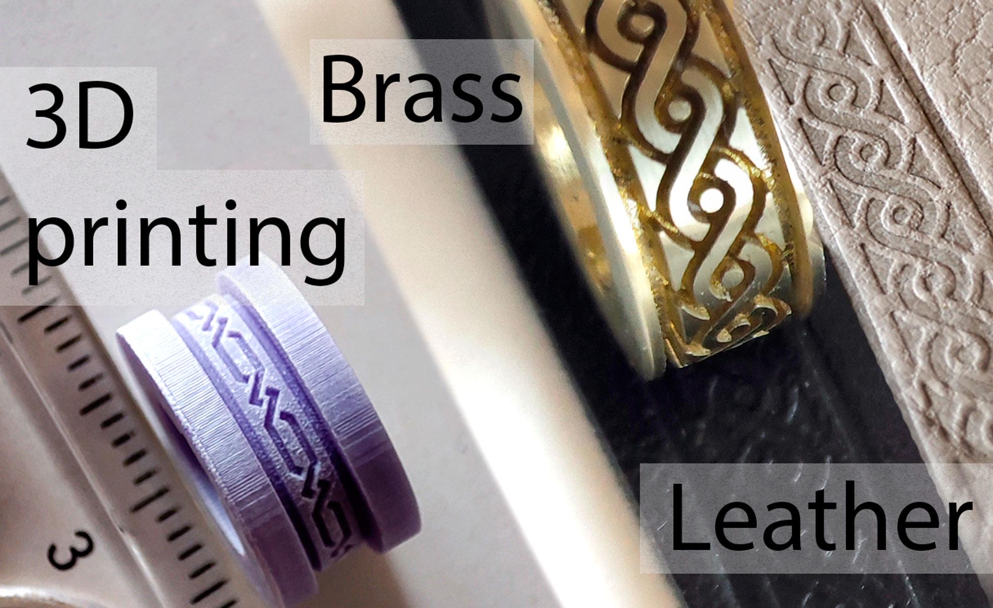 Leather and Clay Embossing Rollers | Pattern Rollers | Texture Roller # ...