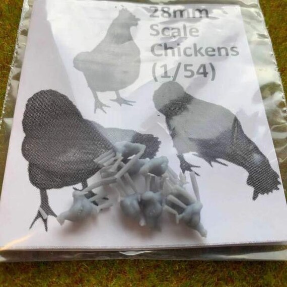 Miniature Toys Resin Miniature Model Animals for Wargames Railways oo ...