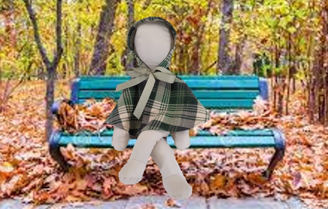Doll Capelet Sewing Pattern (instant Download) Multi Size, Easy for ...