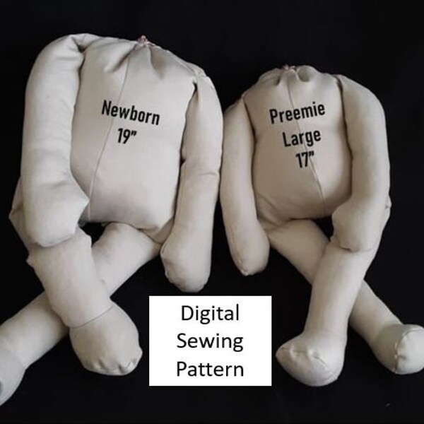 Doll Body Pattern - Etsy