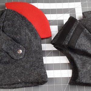 Knight's Helmet Hat Sewing Pattern (5 Sizes in One PDF) - Etsy