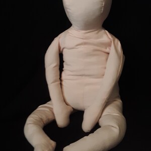 Large Unfinished Blank Dolls completely Unstuffed Rotating Availability ...