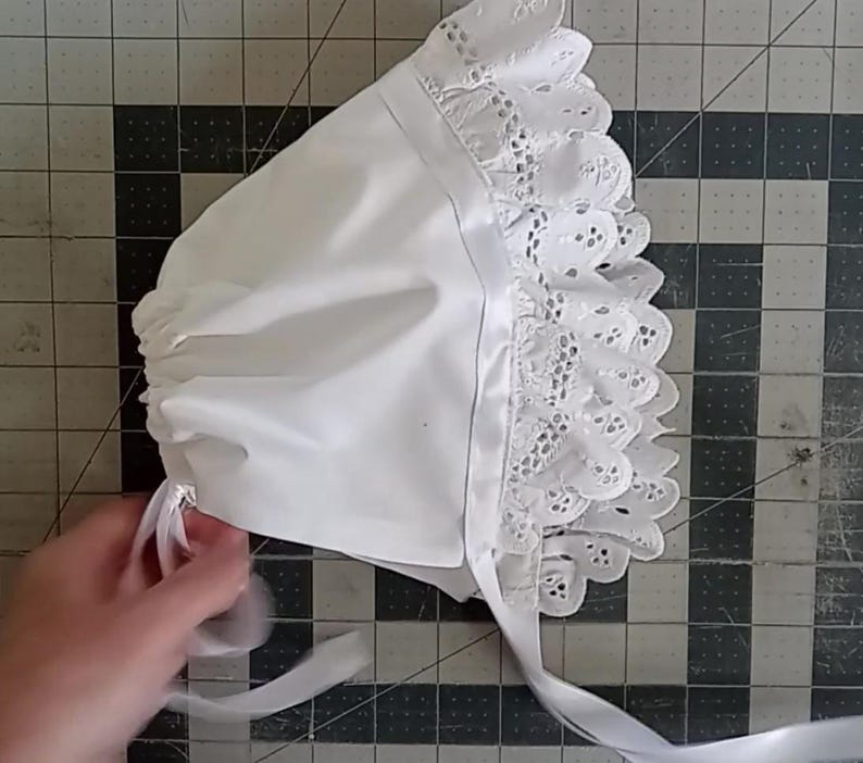Simple Bonnet Digital Sewing Pattern - Etsy