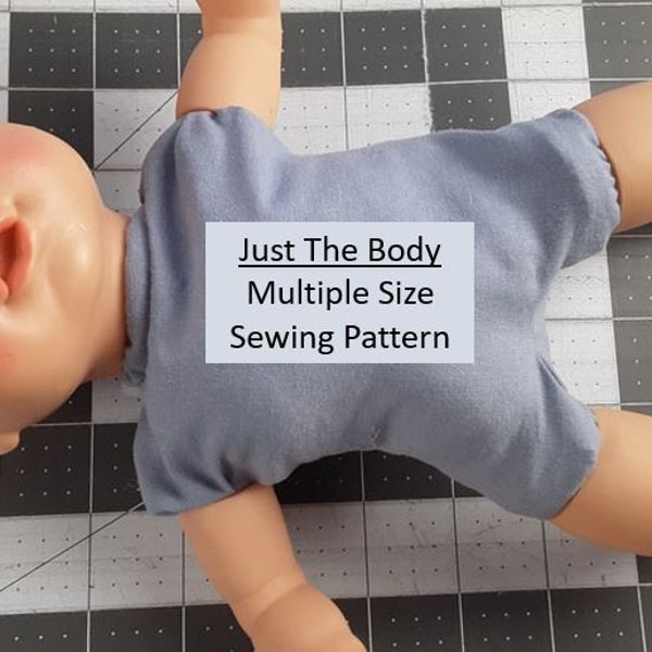 Doll Body Pattern - Etsy