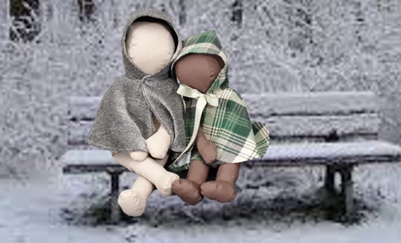 Doll Capelet Sewing Pattern instant Download Multi Size | Etsy