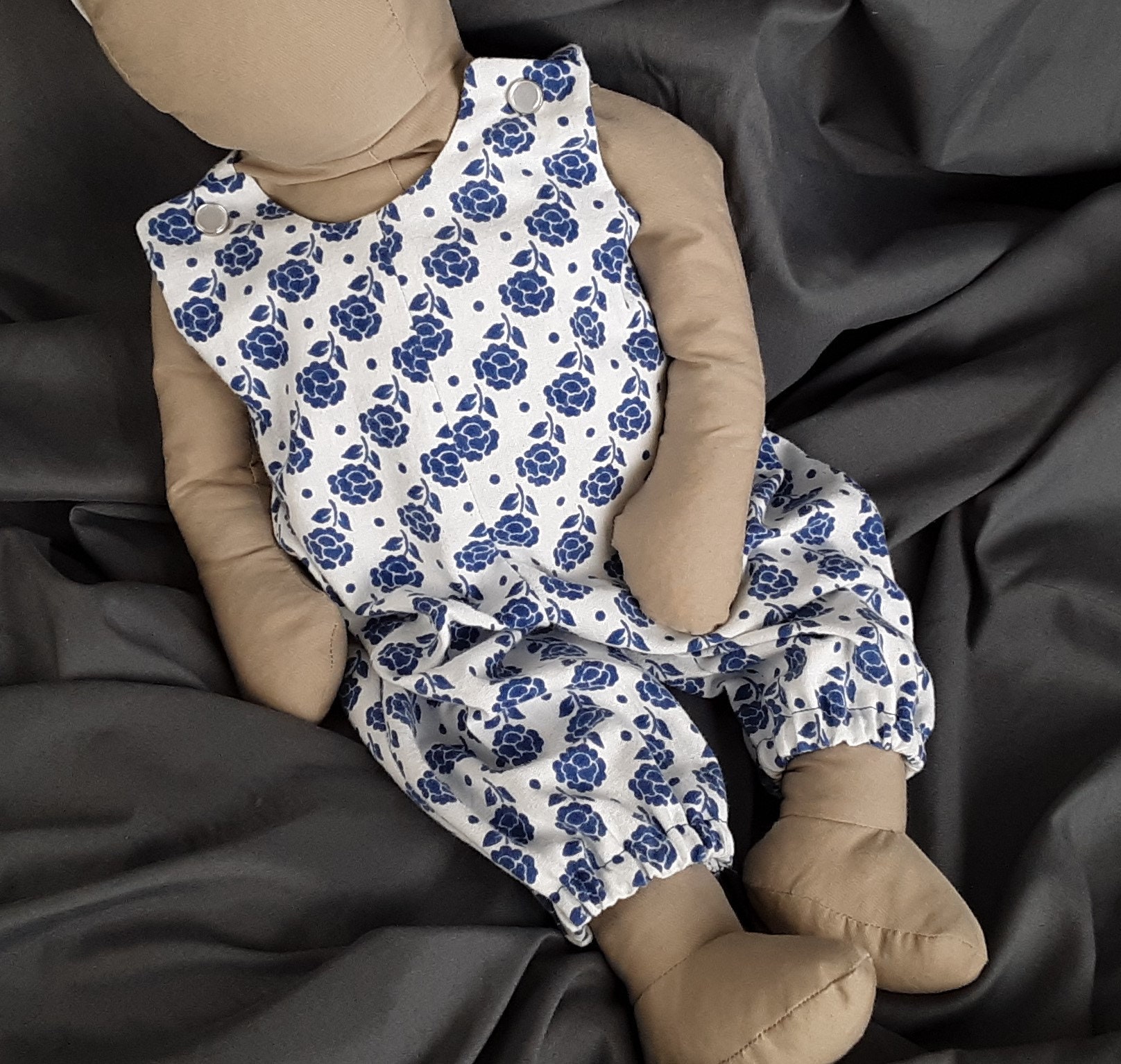 Long Pants Romper Sewing Pattern for Dolls 13 15 17 and 19 - Etsy