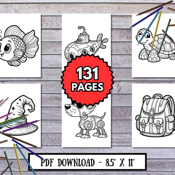 Free Coloring Pages for Adults - Etsy