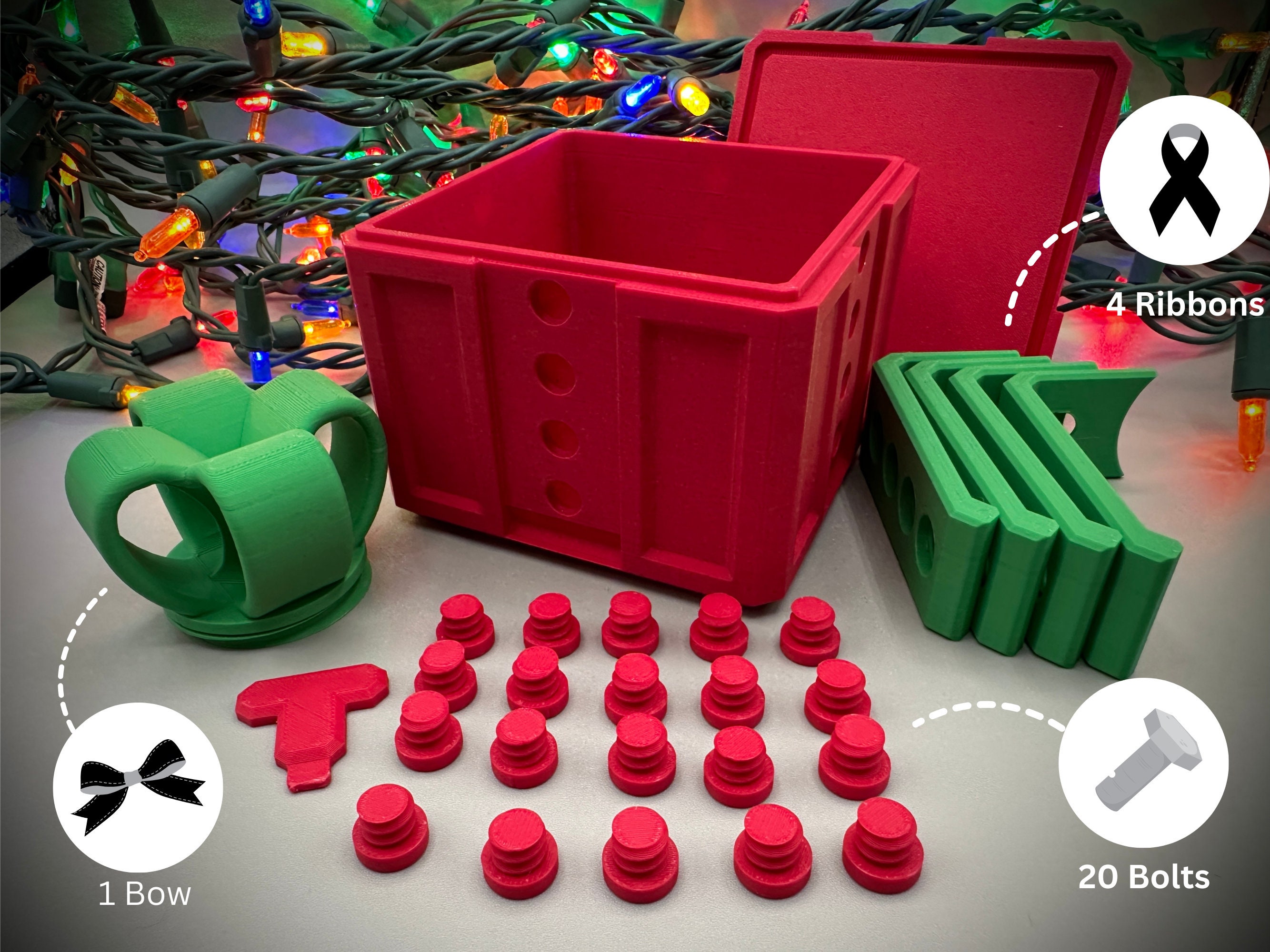 3D Printed Annoying Gift Box | Puzzle Box - Etsy