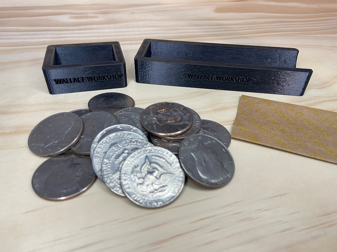 Half Dollar Tray Kit | Coin Roller | Customizable | Coin Tray | Coin ...