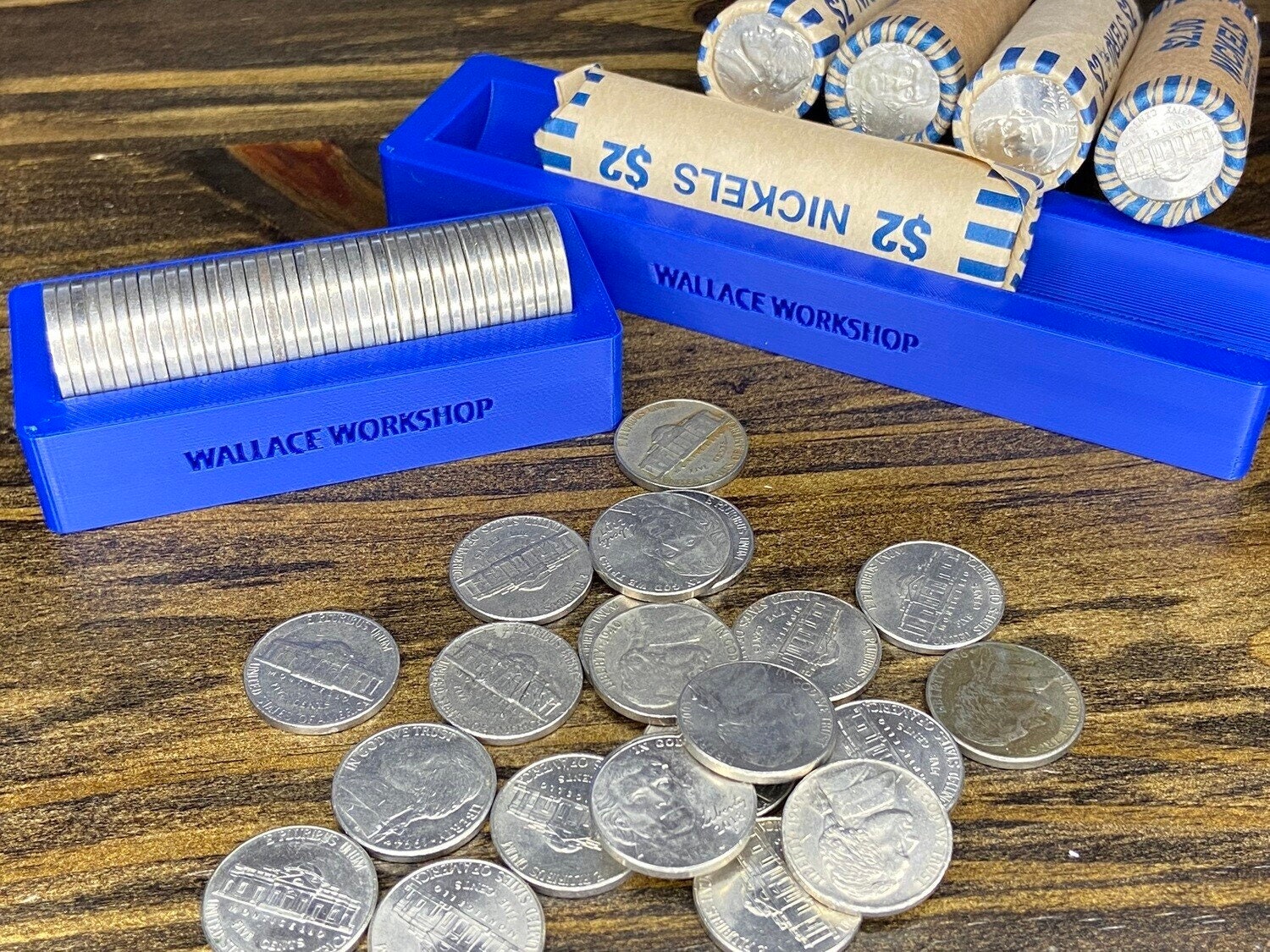 3D Printed Coin Wrapping/hunting Bundle Coin Sorter Coin Counter Coin ...
