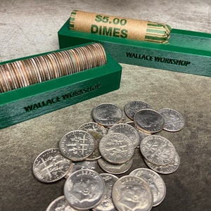 3D Printed Coin Wrapping/hunting Bundle Coin Sorter Coin Counter Coin ...