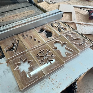 Acrylic Router Template for Christmas Lantern | for Christmas Jack-o ...